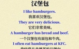 汉堡包英语怎么说_hamburger和burger区别