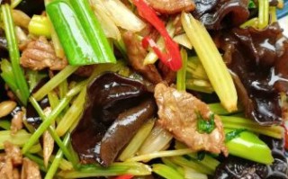 芹菜木耳怎么炒好吃_芹菜木耳的做法大全