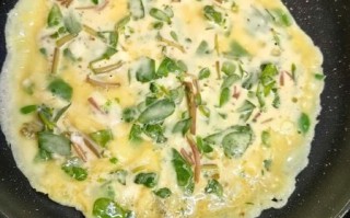 苋菜烙饼怎么做_苋菜烙饼家常做法
