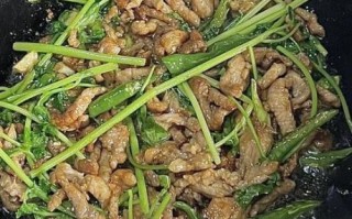 香菜炒肉丝怎么炒好吃_香菜炒肉丝的家常做法
