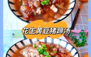 猪蹄花生黄豆汤的做法_猪蹄花生黄豆汤怎么炖最软糯