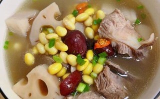 黄豆莲藕汤的做法_黄豆莲藕汤的功效