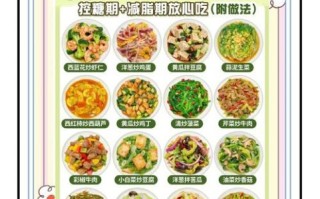 减肥菜谱大全家常菜做法_低卡家常菜怎么做