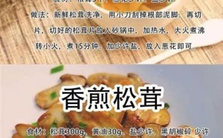 新鲜松茸怎么吃_松茸最佳做法大全