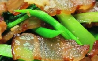 腊瘦肉怎么做好吃_腊瘦肉炒什么配菜最香