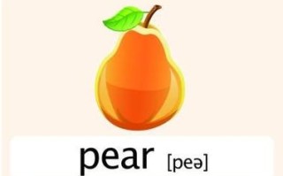 pear怎么拼写_pear的正确发音