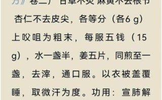 麻黄加术汤的功效与作用_麻黄加术汤适合什么人