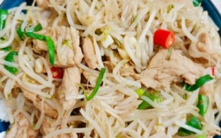 豆芽炒肉片怎么做_豆芽炒肉片热量高吗
