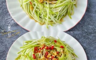 凉拌西葫芦丝怎么做_麻酱怎么调才香