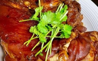 卤猪肘子图片大全高清图片_如何挑选最诱人的色泽