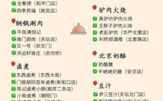 北京旅游美食攻略_北京必吃小吃有哪些