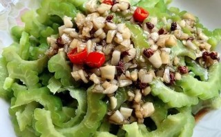 凉拌苦瓜怎么做不苦_凉拌苦瓜最佳吃法