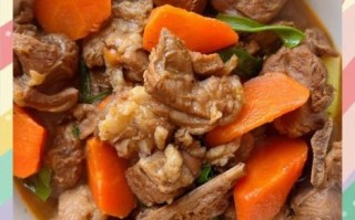 胡萝卜炖羊排的家常做法_羊排焯水用冷水还是热水