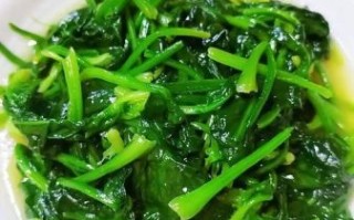 菠菜和什么炒在一起好吃_菠菜炒什么最下饭