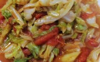 西红柿炒包菜怎么炒好吃_西红柿炒包菜的家常做法