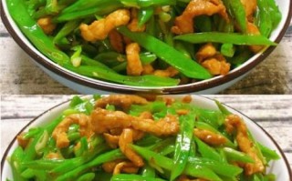 刀豆炒肉丝怎么做_刀豆炒肉丝需要焯水吗