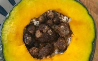 南瓜米饭怎么蒸好吃_南瓜蒸饭水量比例