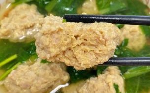 青菜丸子家常做法_青菜丸子怎么做才嫩