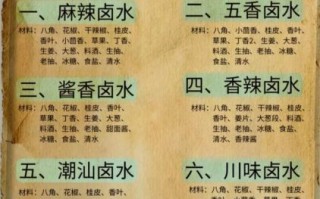 中草药卤料配方32种_如何搭配最香