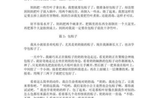 包粽子比赛作文怎么写_包粽子比赛作文500字怎么写