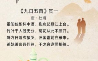 重阳节诗句有哪些_重阳节登高诗句精选