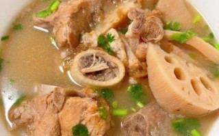 莲菜排骨汤的做法大全_莲菜排骨汤怎么炖才白