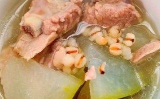 冬瓜排骨薏米汤的做法_孕妇能喝吗