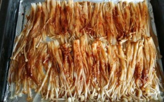蒜蓉金针菇烤箱做法_蒜蓉金针菇烤箱温度时间