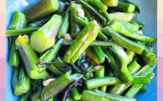 红菜苔怎么炒好吃_红菜苔的做法家常