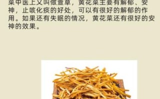 黄花菜的功效与作用_黄花菜有什么副作用