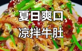 牛肚凉拌怎么做好吃_牛肚凉拌的酱汁怎么调