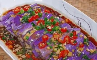 正宗东北蒜泥茄子怎么做_蒜泥茄子蒸多久才软
