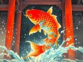 鲤鱼跳龙门的传说_鲤鱼如何跃过龙门