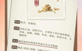 槐花散方歌功效与用法_槐花散止血原理是什么