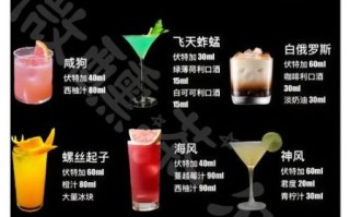 伏特加鸡尾酒怎么调_伏特加鸡尾酒配方大全
