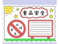 饮食安全手抄报怎么画_简单又漂亮