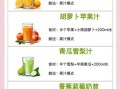 蔬菜水果汁的做法_怎么搭配更营养