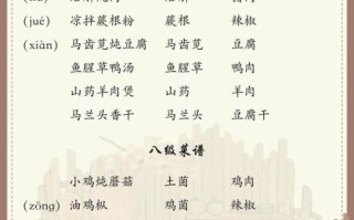 菜名大全图片有哪些_如何快速记住