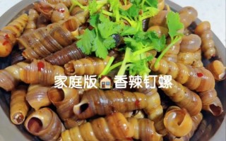 辣炒钉螺怎么做_钉螺要焯水吗