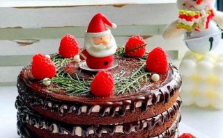 圣诞节蛋糕图片_怎么做
