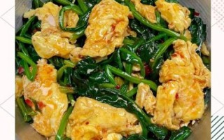鸡蛋炒菠菜怎么做_菠菜不涩的窍门