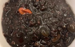 黑米粥的做法和配料_黑米粥怎么煮才软糯