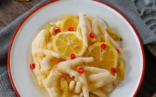 柠檬鸡爪怎么做_网红柠檬鸡爪的做法