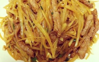土豆炒肉丝怎么炒好吃_家常做法步骤