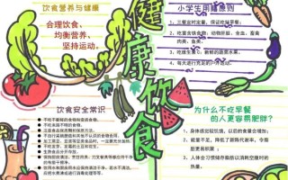 科学饮食健康生活手抄报内容怎么写_如何搭配每日营养