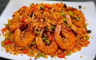 避风塘炒虾怎么做_正宗做法步骤详解