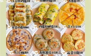 早餐饼的做法花样大全_早餐饼怎么做好吃