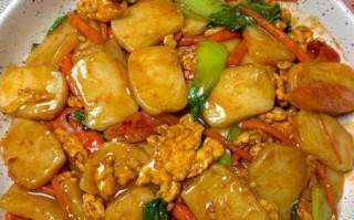 切片年糕怎么炒不粘锅_年糕片炒多久才软糯