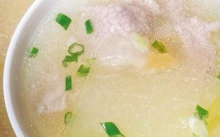 冬瓜炖猪肉怎么做_冬瓜炖猪肉的家常做法