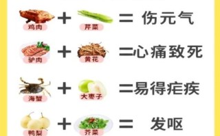 食物相克大全表_哪些食物不能一起吃